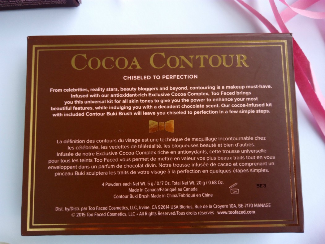 TOO FACED COCOA CONTOUR KIT REVIEW, SWATCHES – Makeupholic World